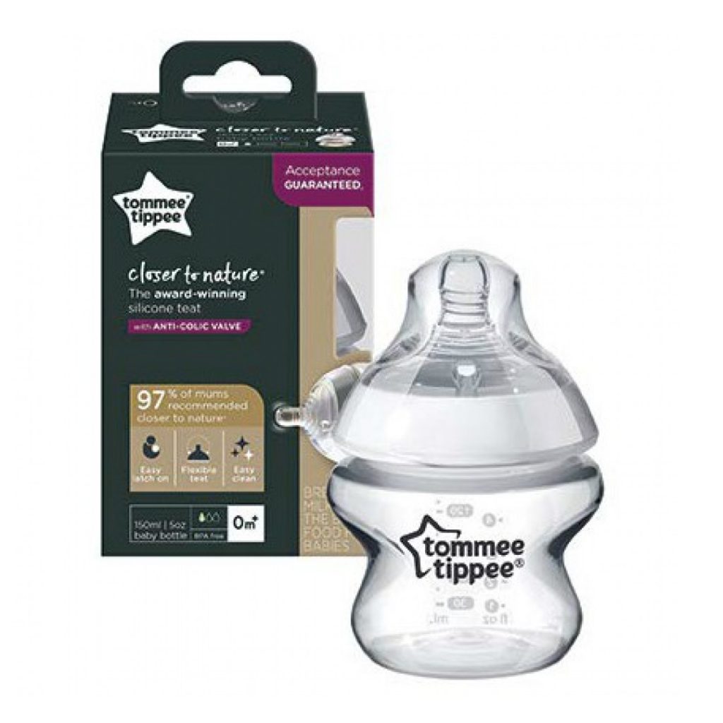 Baby and Beyond | Tommee Tippee Ctn Pp Bottle 5oz 2pk with Super Soft ...